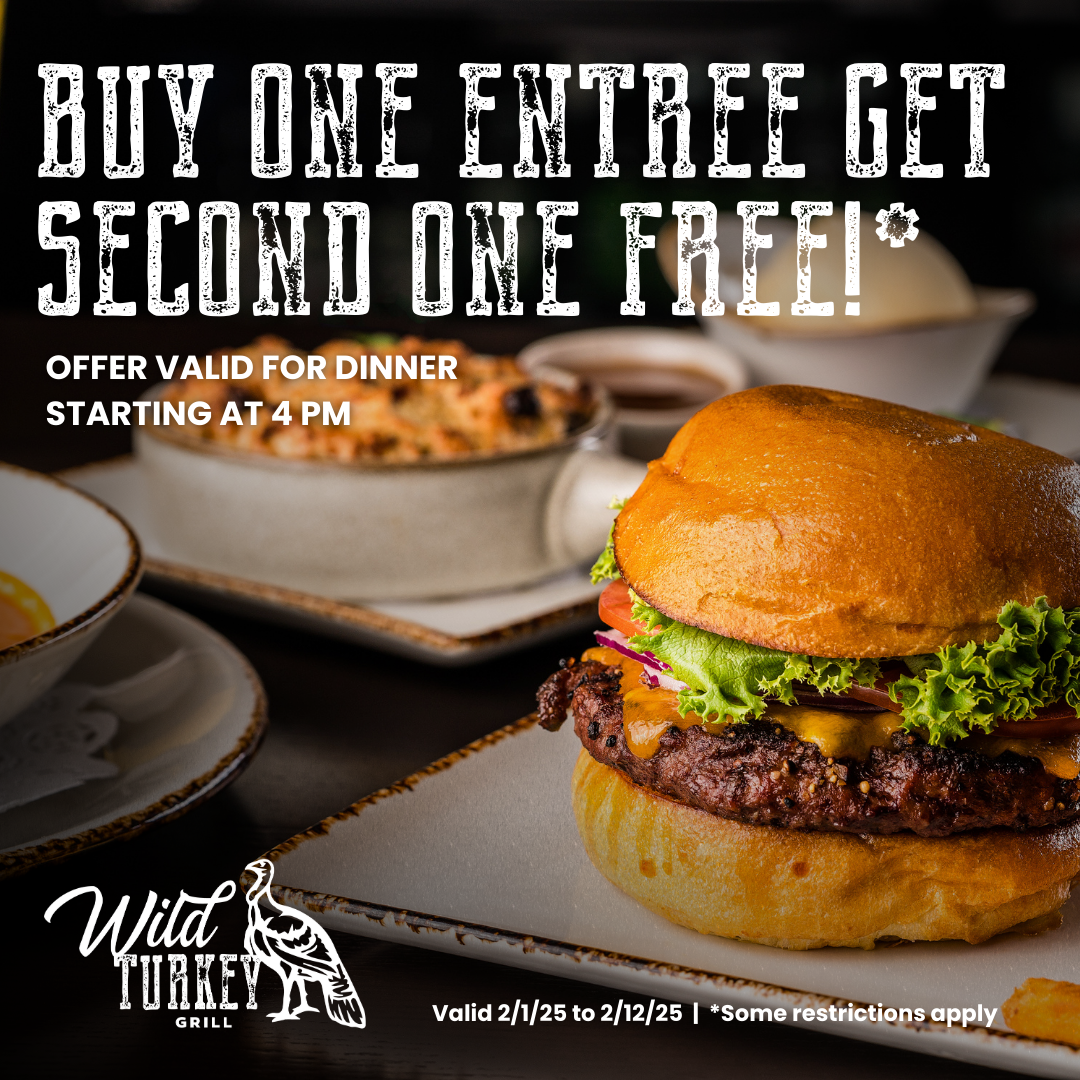 Welcome to the Wild Turkey Grill - Extraordinary Dining and Drinks